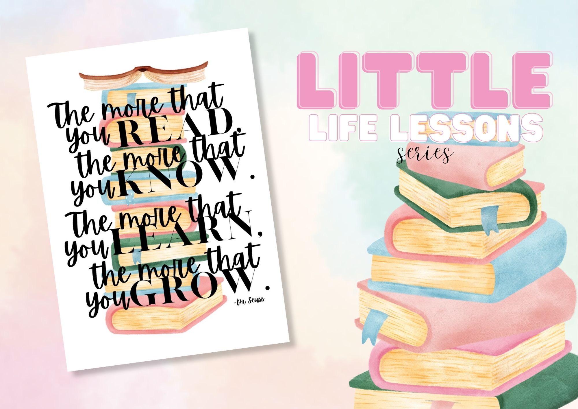Little Life Lessons Series: The More That You Read - Teacher Toolbox