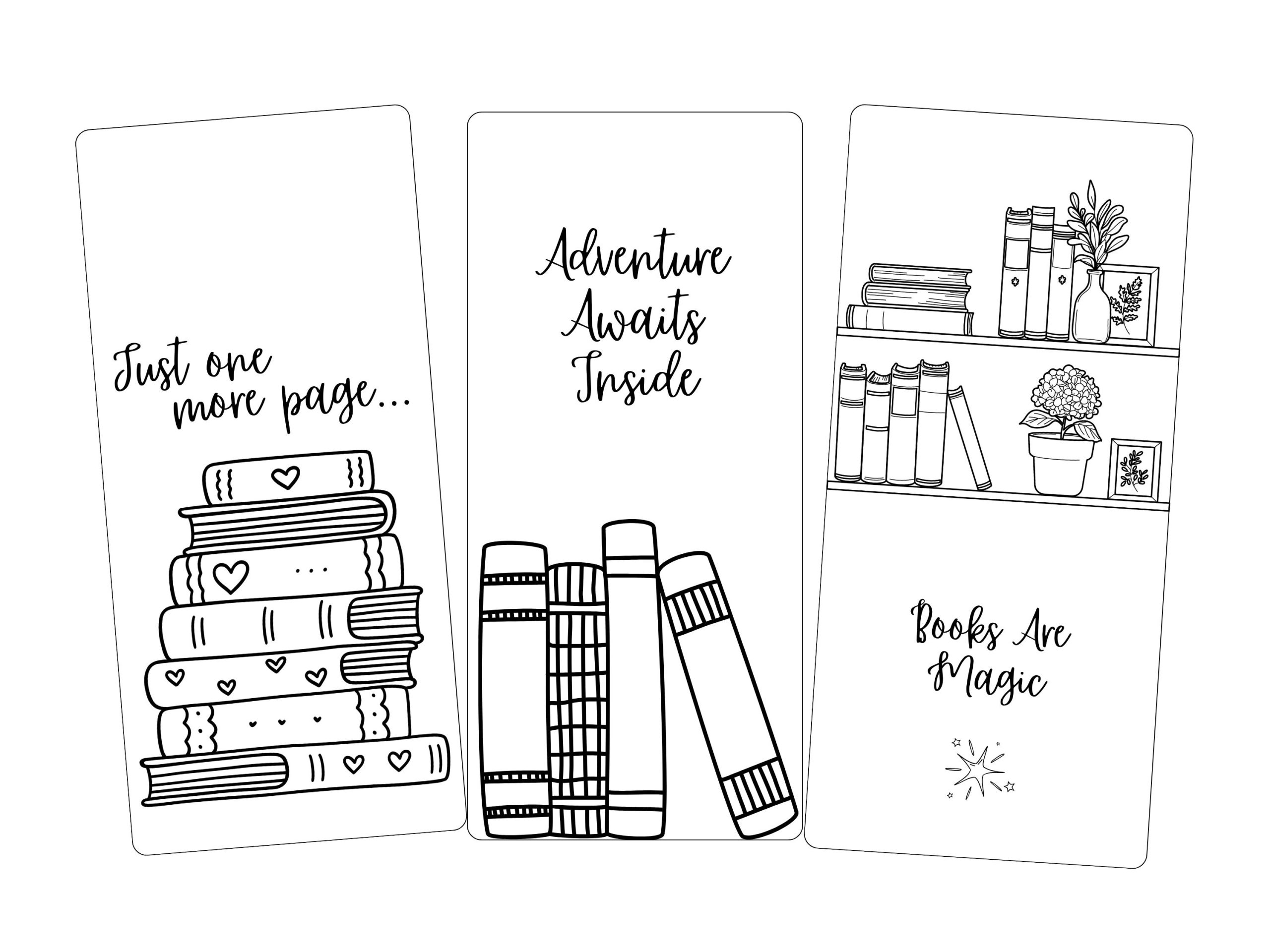 World Book Day: Colour-In Bookmarks - Teacher Toolbox
